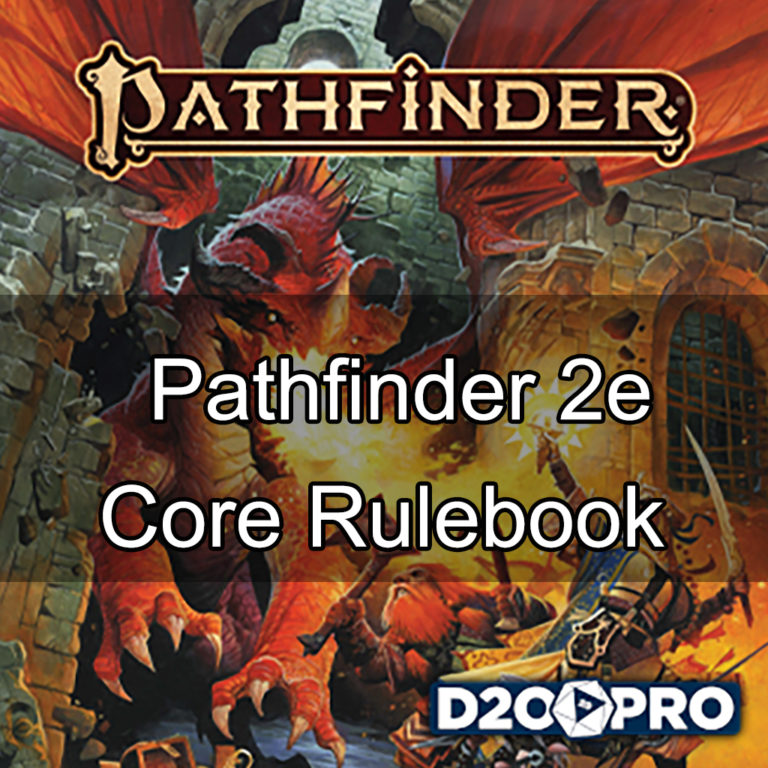 Pathfinder 2e: Core Rulebook | D20PRO
